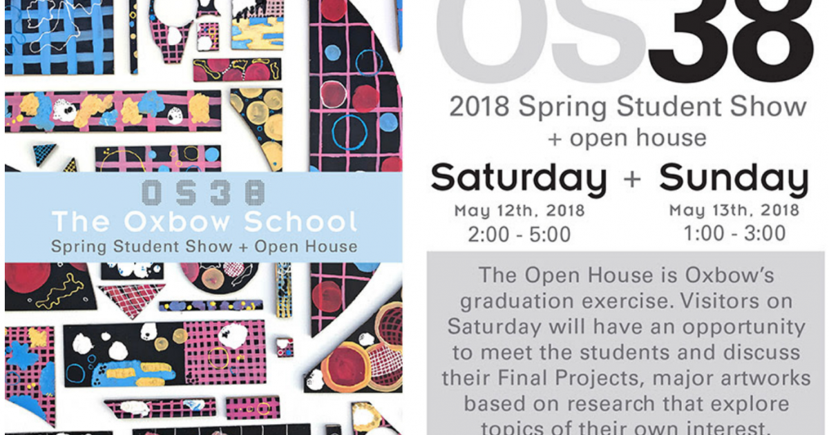 The Oxbow School | Join us for Final Show!